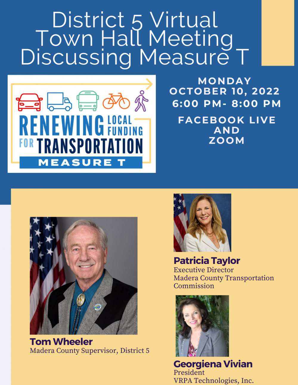 District 5 Town Hall Meeting Discussing Measure T | Madera County ...